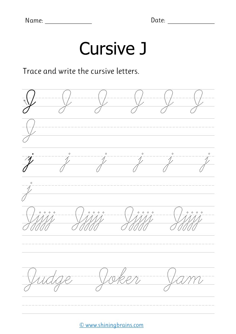 Lowercase Cursive Letters Alphabet writing Letters Formation 