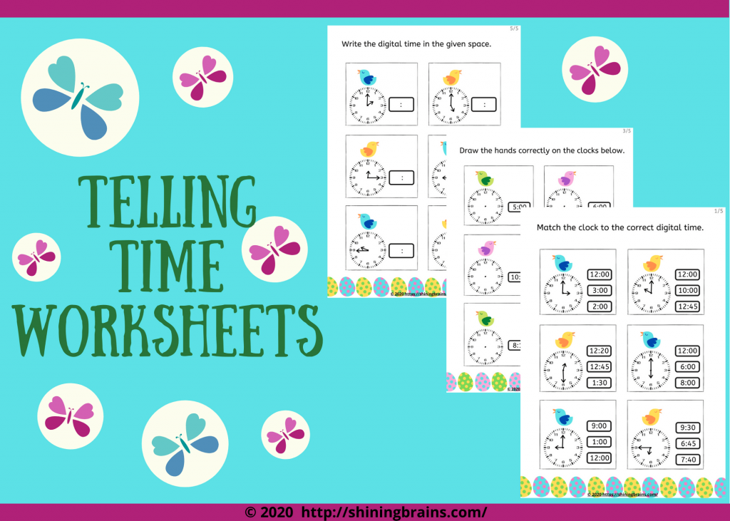 Clock Activities - Free Printable Learning Clocks | DIY Cardboard Clock