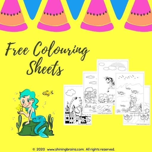 Free Fun Colouring Pages | 10+ Colouring Printables - Shining Brains