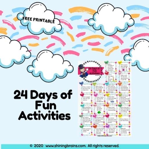 Fun Activities for Kids during school holidays | 24 days of exciting ...