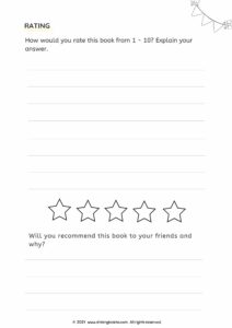 Extensive Book review writing template bundle - Shining Brains