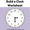 Clock Activities - Free Printable Learning Clocks | DIY Cardboard Clock